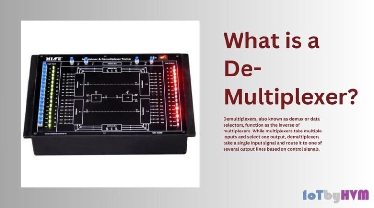 What is a Demultiplexer | Working, Types and Applications - IoTbyHVM